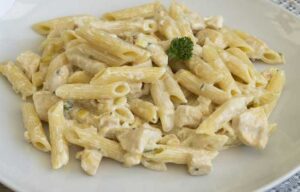 Pâtes au Poulet Sauce Crémeuse au Citron WW - Plat et Recette