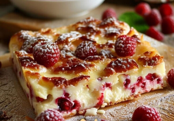 Clafoutis Léger aux Framboises et Coco WW - Plat et Recette